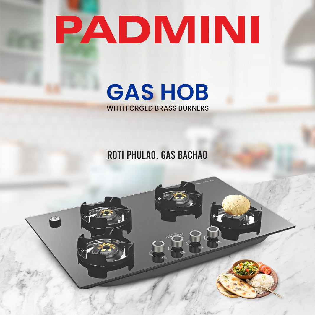 Buy Best 4 Burner Gas Hobs Online | Kitchen Stoves Price – PADMINI