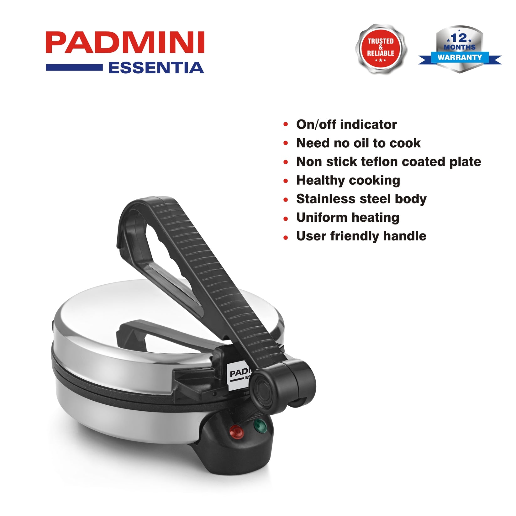 Buy Electric Roti Maker Online | Chapatti Cooker Price – PADMINI