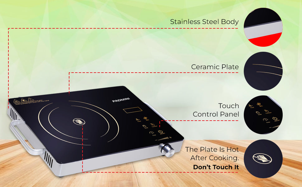 Best Infrared Cooker | Electric Cooktops Online in India – PADMINI